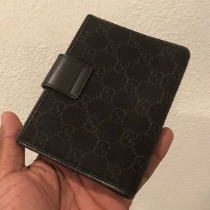 Gucci | Accessories | Gucci Monogram Mini Agenda | Poshmark